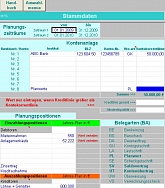 Excel-Tool für Finanzplanung